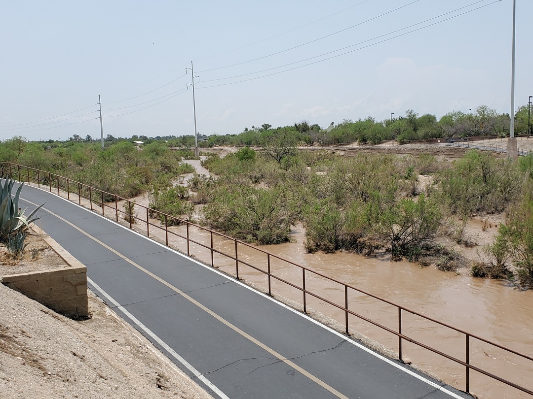 Rillito River: Before and After | I saw it in Tucson