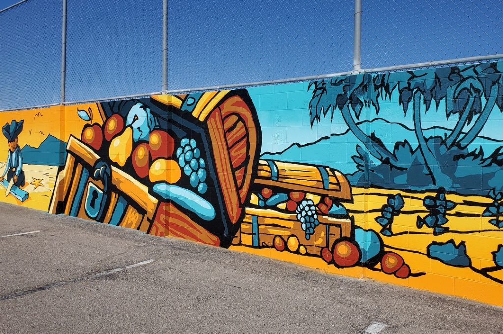 Pirates and wild parrots on Tucson’s newest mural | I saw it in Tucson