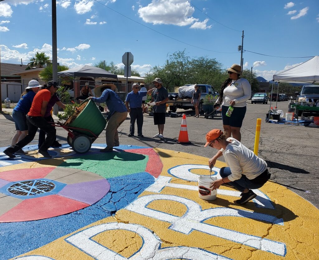 The art of the traffic roundabout | I saw it in Tucson